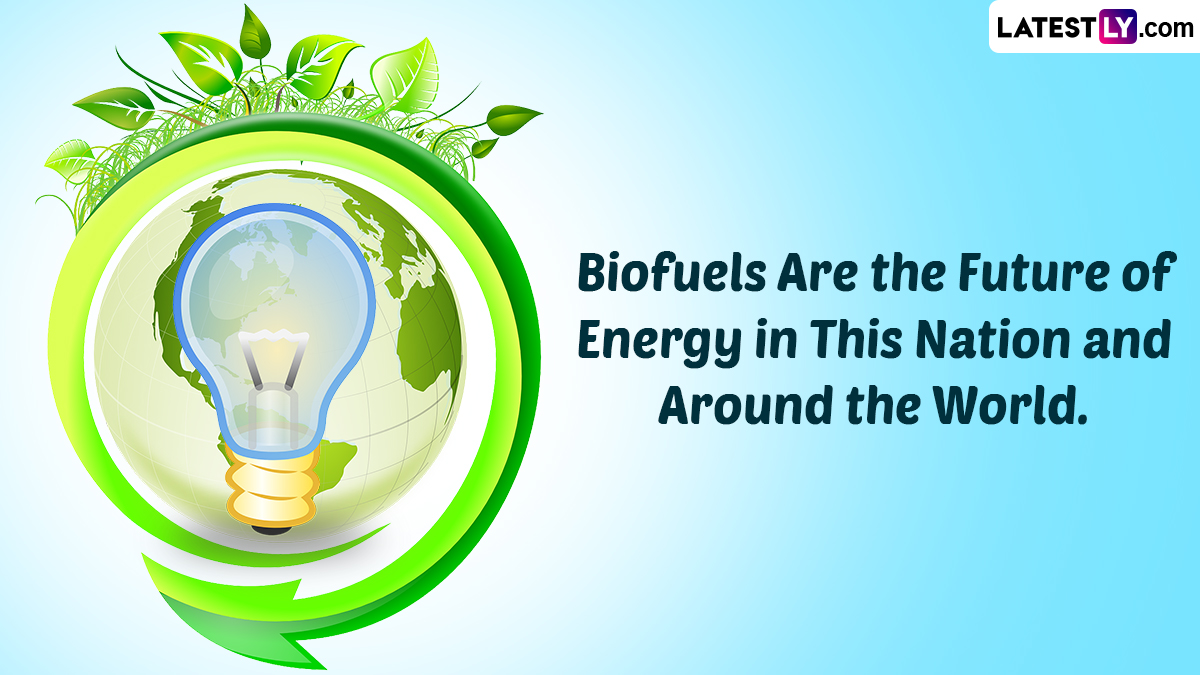 World Biofuel Day 2024 Wishes and HD Images: Send Messages, Greetings ...