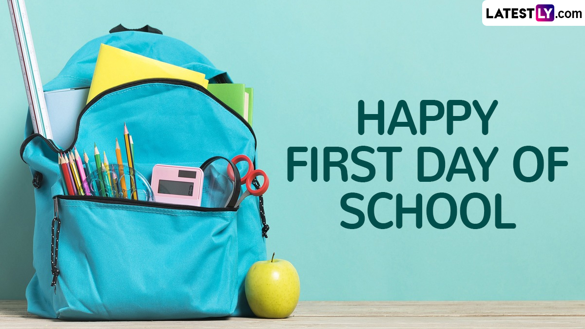 Happy First Day of School 2024-25 Wishes and Funny GIFs: Quotes, Wishes ...