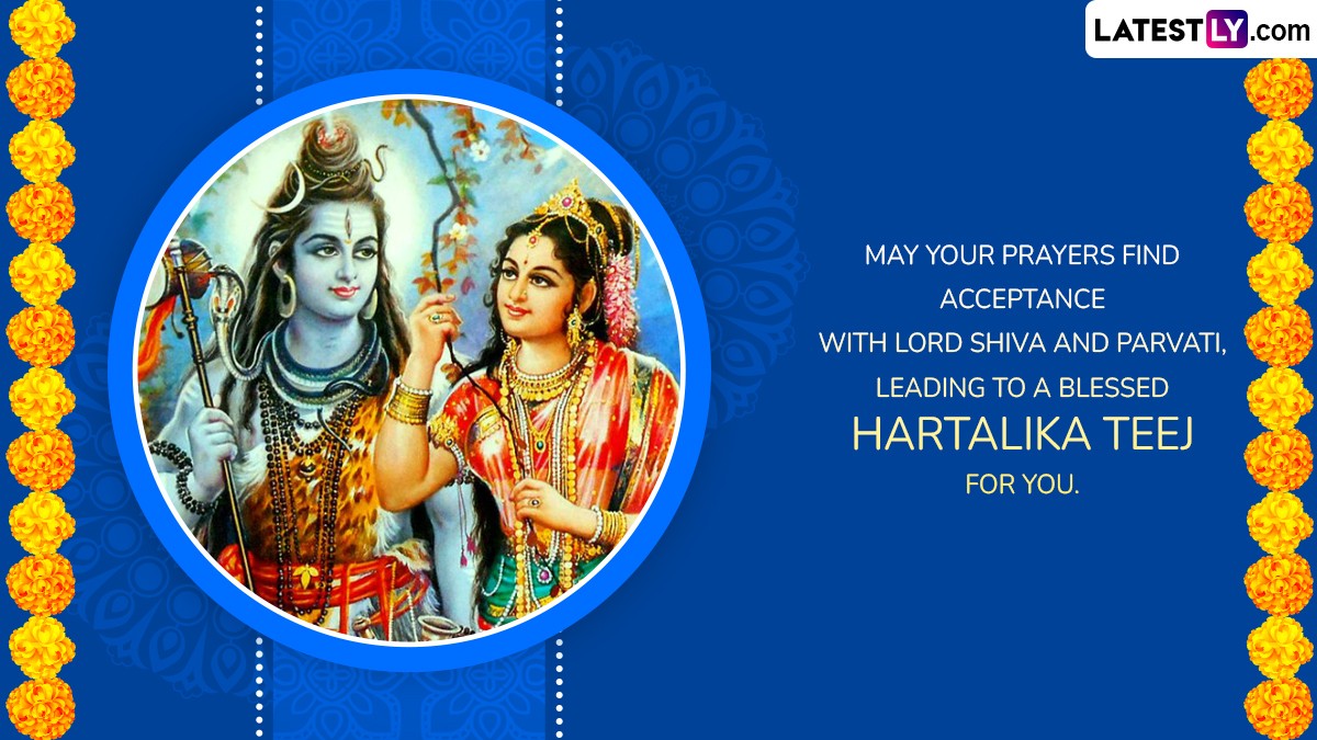 Happy Hartalika Teej 2024 Greetings and HD Images: Celebrate the ...