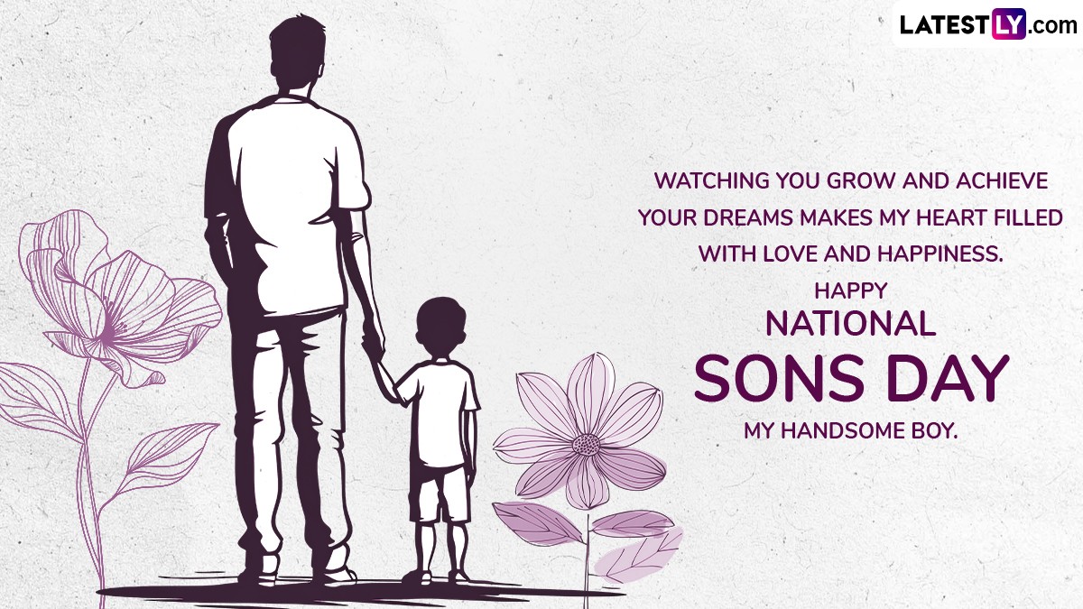 Happy National Sons Day 2024 Wishes Images And Greetings Share