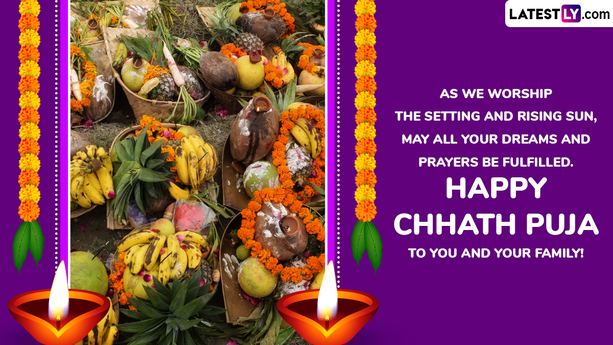 Chhath Puja 2024 Wishes for Usha Arghya: Share Chhath Mahaparv ... Chhath Puja 2024 Wishes for Usha Arghya: Share Chhath Mahaparv ...