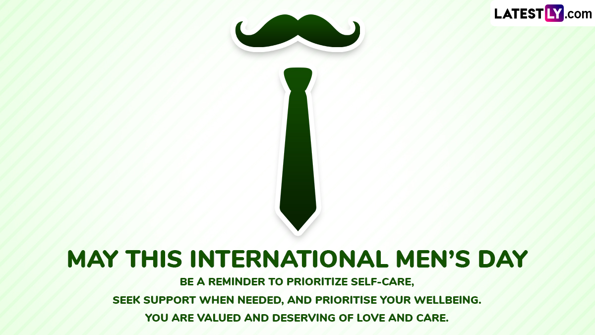 International Men’s Day 2024 Wishes: Share Happy Men’s Day Greetings ...