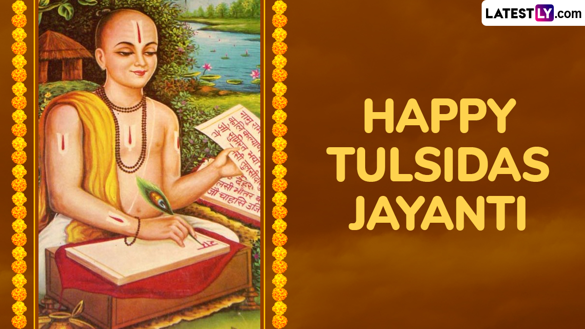 Tulsidas Jayanti 2025 Images and HD Wallpapers For Free Download Online: Share Greetings and ...