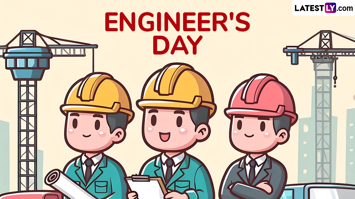 Engineer’s Day 2025 Images and Visvesvaraya Jayanti HD Wallpapers for Free Download Online ...