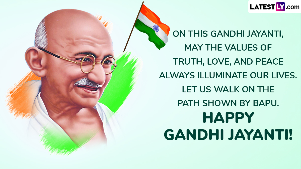Gandhi Jayanti 2025: Wishes, Greetings, WhatsApp Messages, Mahatma Gandhi Images and HD ...