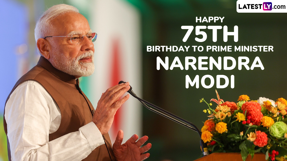Narendra Modi Birthday Wallpapers and HD Images for Free Download: Happy 75th Birthday PM Modi ...
