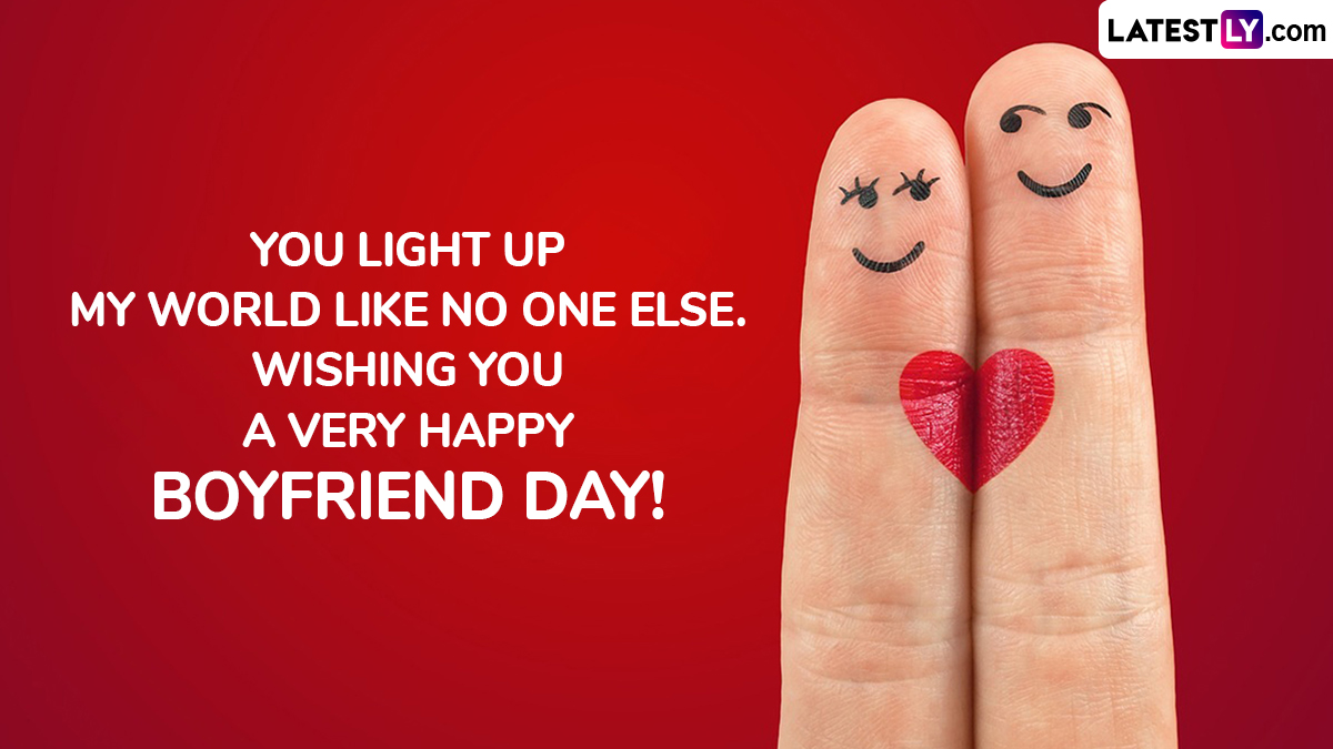 Boyfriend Day 2025 Wishes: Here Are National Boyfriend Day Greetings ...