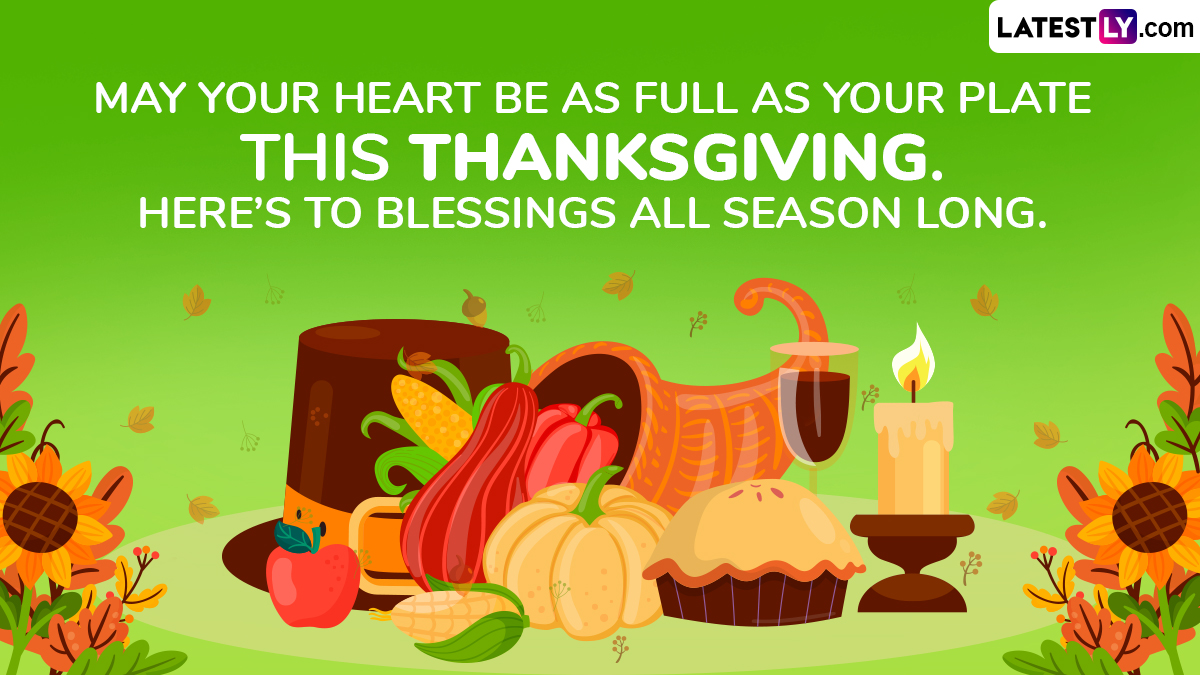 Happy Thanksgiving 2025 Greetings, Messages, Wallpapers: Celebrate ...